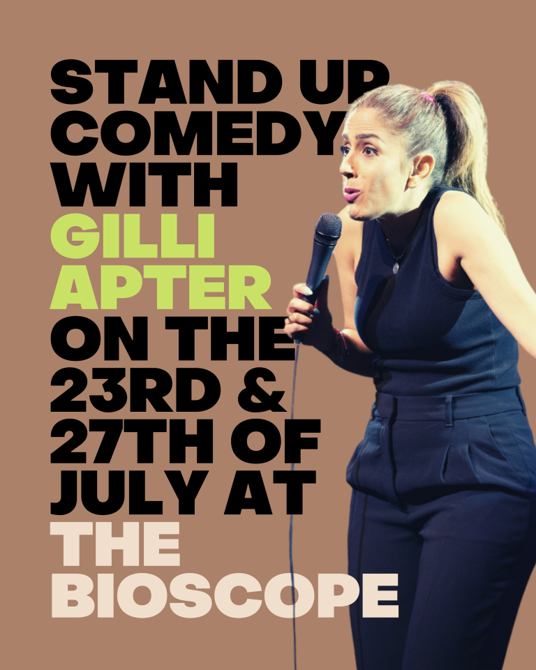 Stand Up Comedy With Gilli Apter – The Bioscope